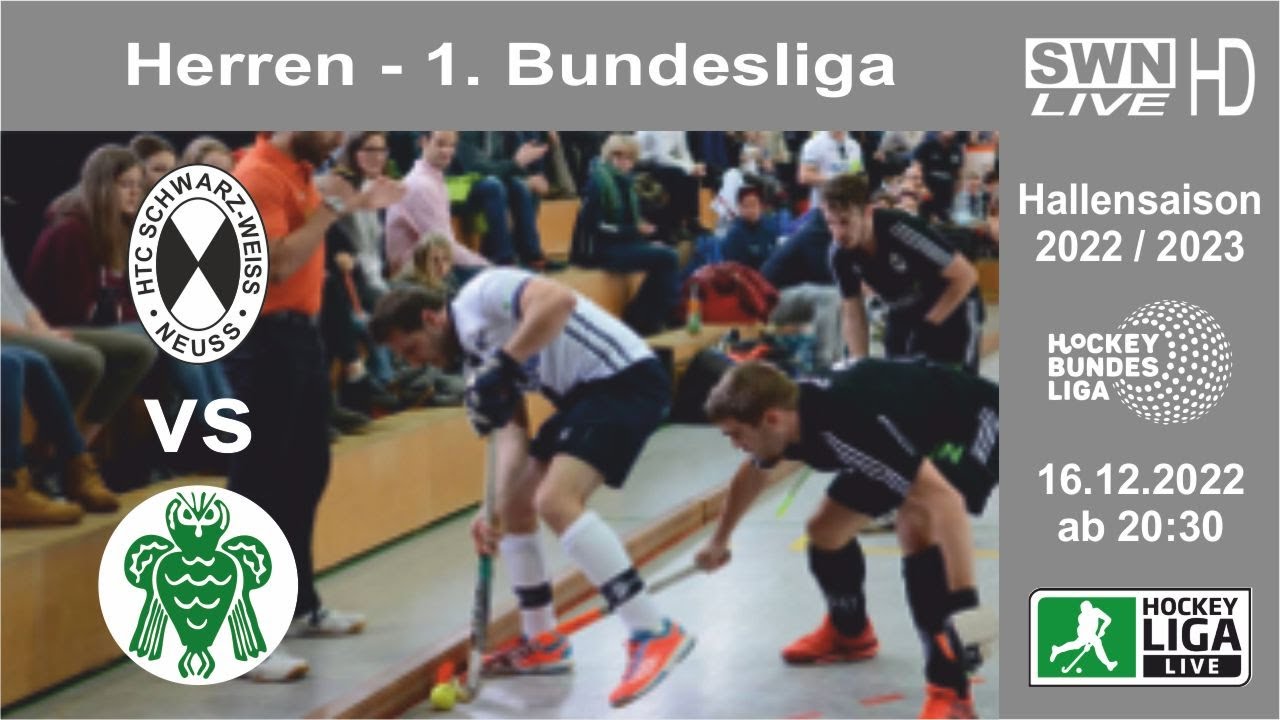 16.12.2022 - Hallenhockey - 1. Bundesliga Herren - SWN vs. HTCU ...