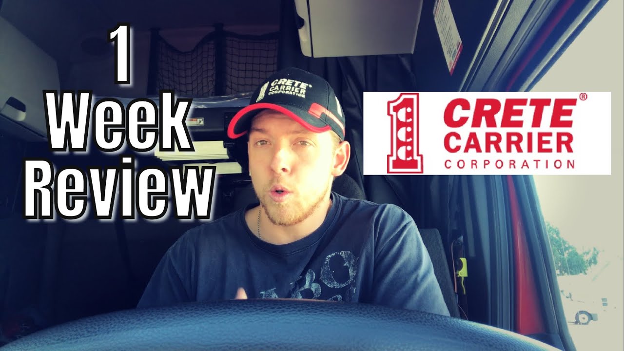 1 Week Review | Crete Carrier | Trucker Life | OTR Trucking - YouTube