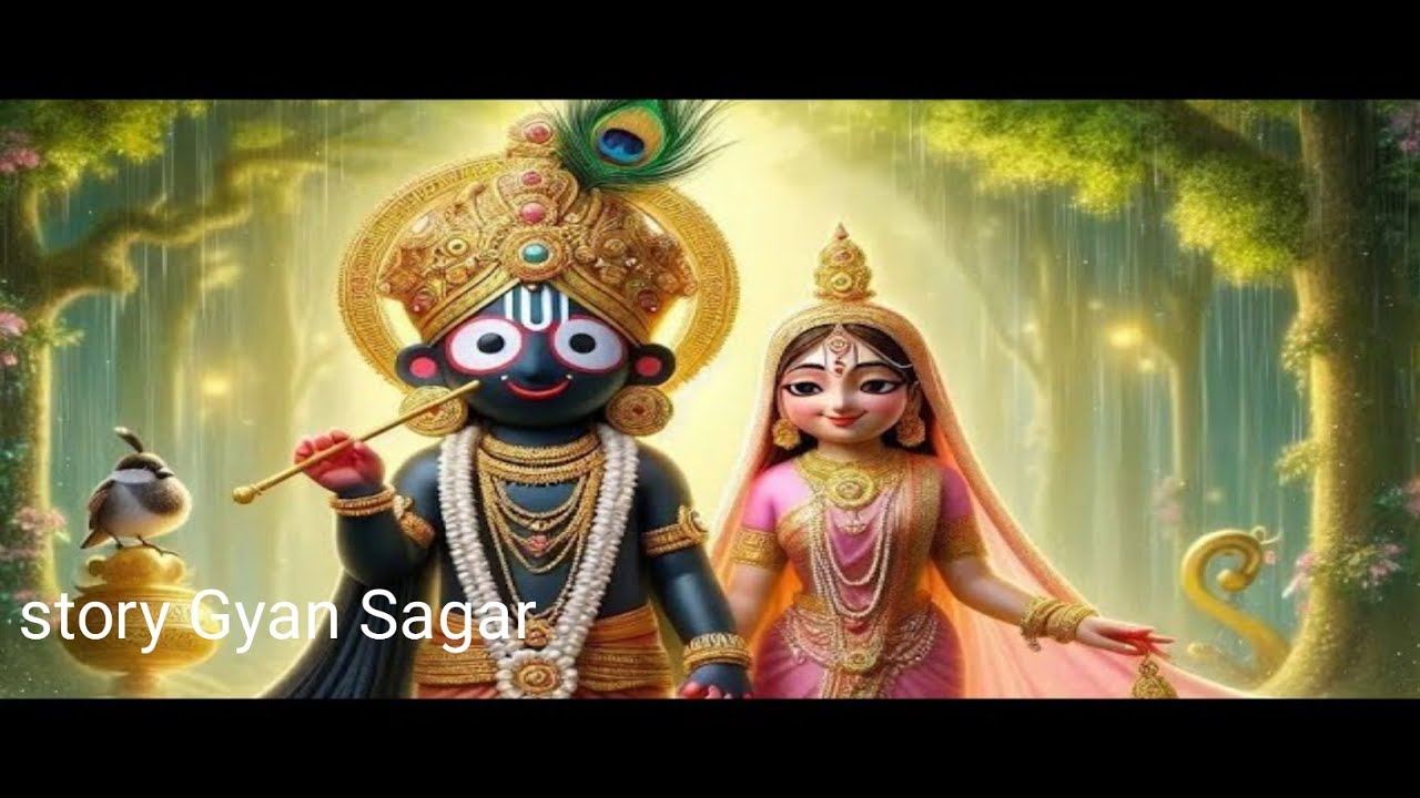 🌹भगवान जगन्नाथ की एक छोटी भक्त की कथा|| #story Gyan Sagar # ...