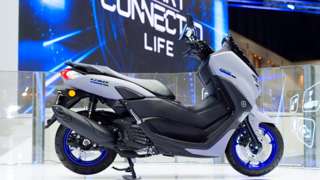 Launching All New NMAX 155 Connected 2021 | New NMAX 155 Grey Blue ...
