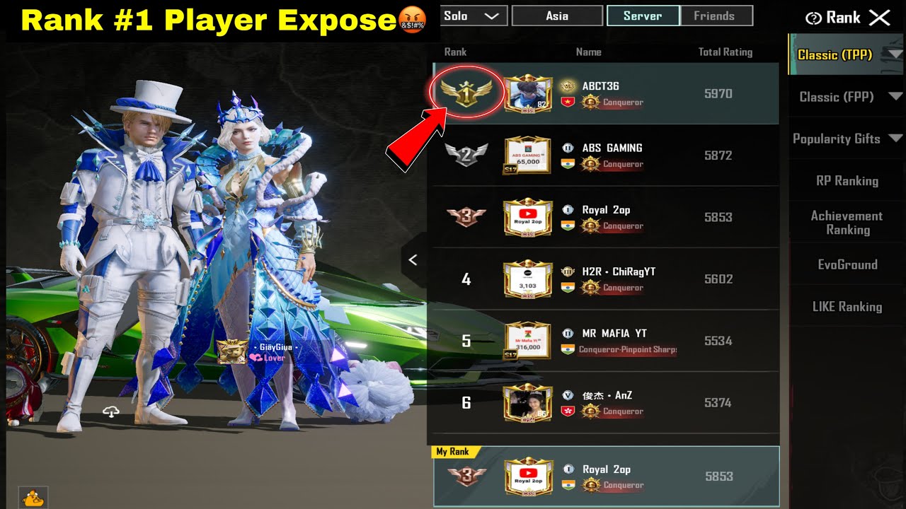 Truth Of #1 Rank Player😠 Exposed With Proofs | Solo Rank Push Tips ...