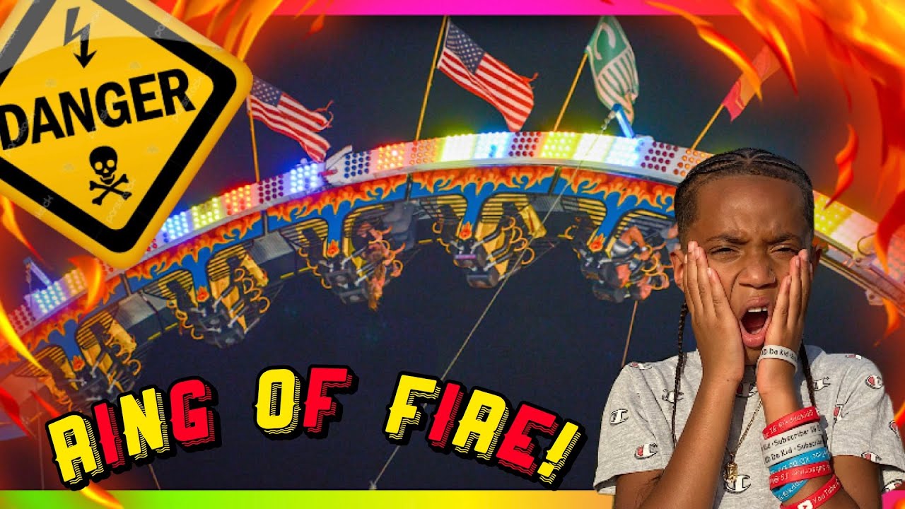 KD RIDES THE RING OF FIRE😱🔥 - YouTube