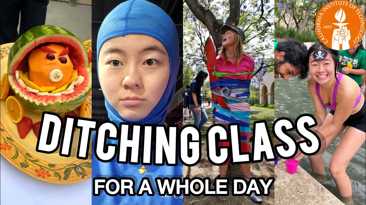I ditched class at a top school | Caltech Ditch Day Vlog - YouTube