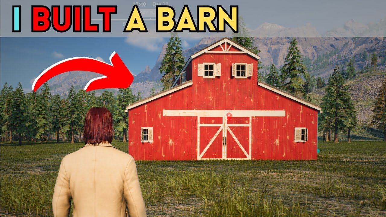 I BUILT A BARN IN RANCH SIMULATOR #4 - YouTube