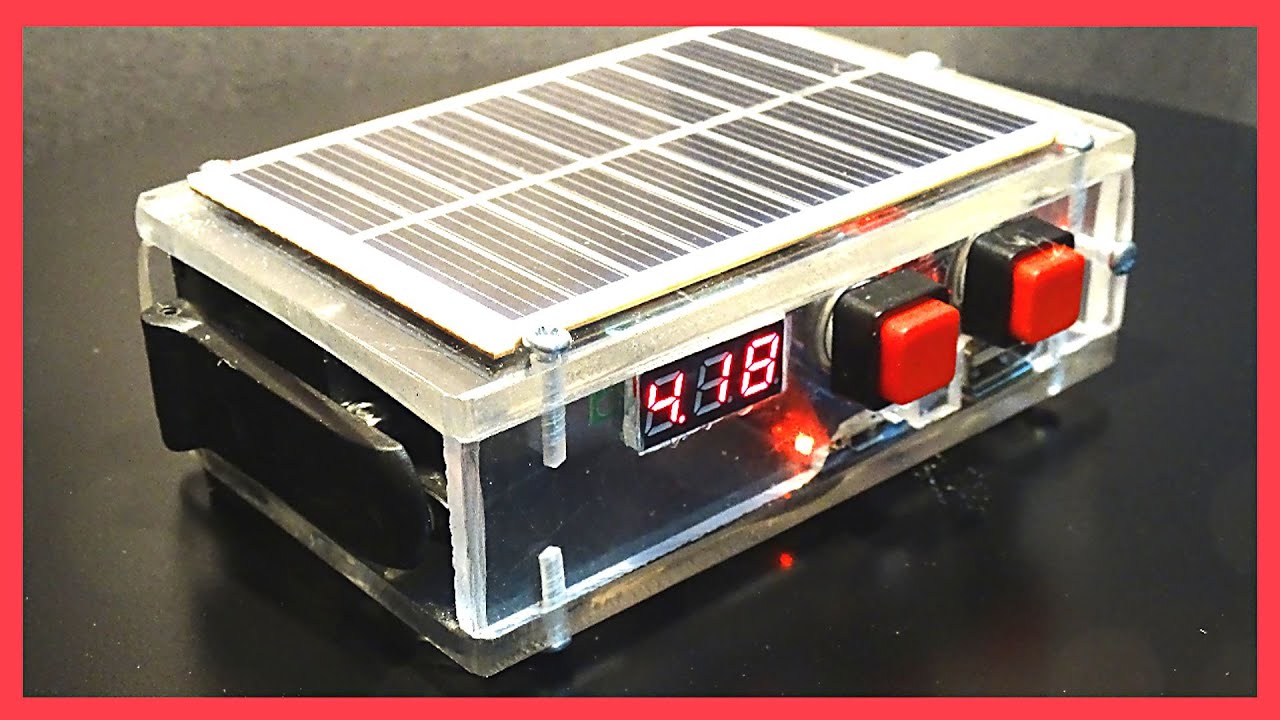"Amazing Multi-Power Bank: DIY Solar & Hand Crank Backup Generator for ...