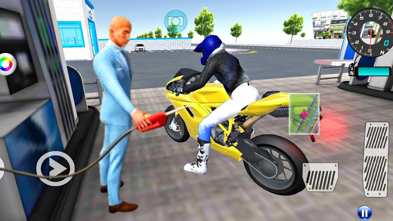 3D Driving Class 2021 - Ring Road Motorbike Driving Simulator Android ...