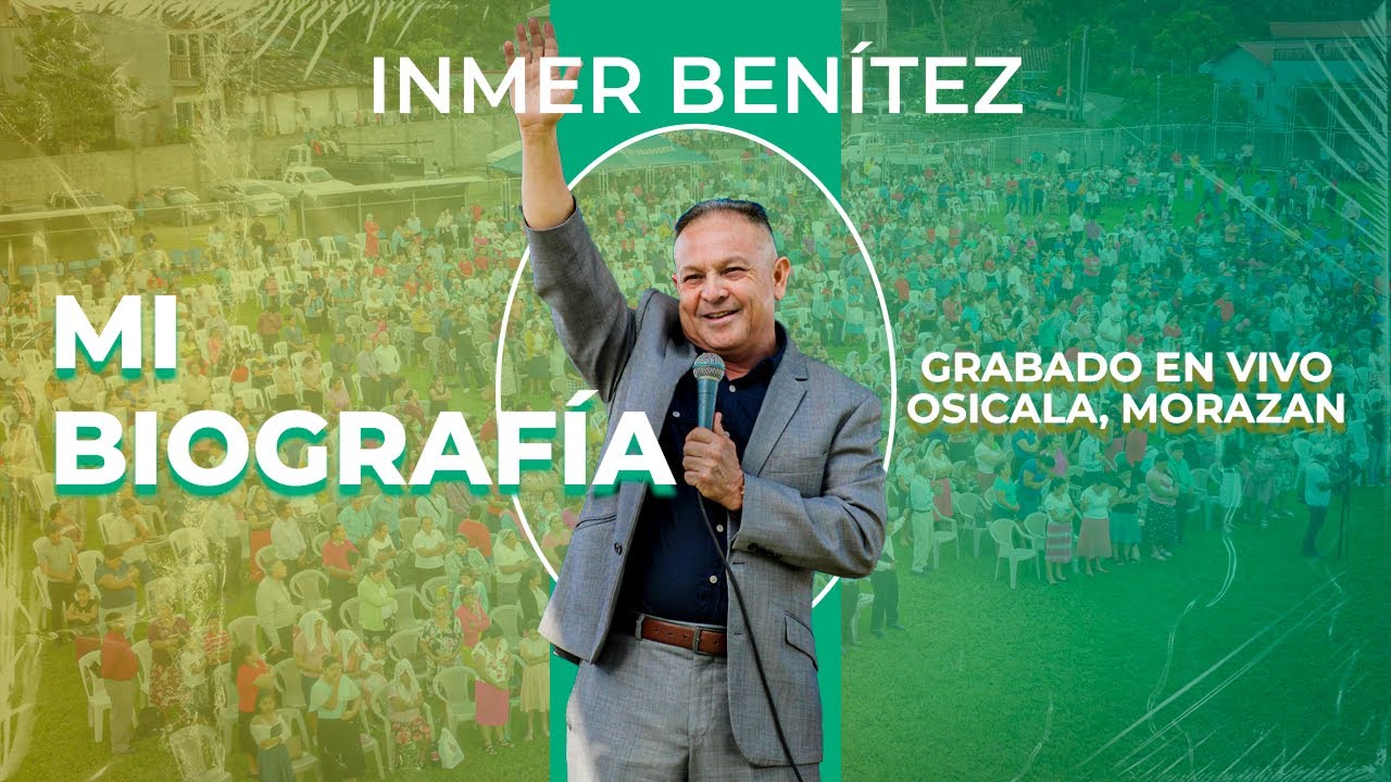Mi biografía | Inmer Benitez | Grabado en vivo - YouTube