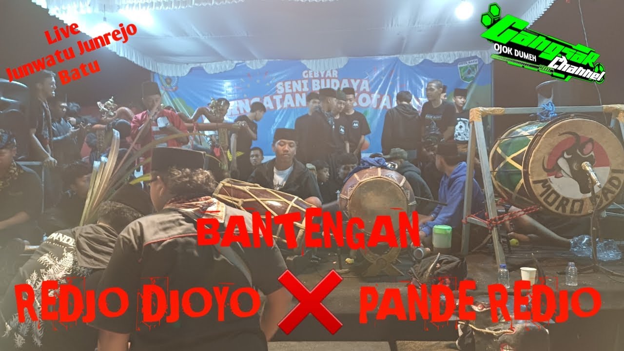 BANTENGAN REDJO DJOYO ️ PANDE REDJO live JUNWATU JUNREJO BATU - YouTube