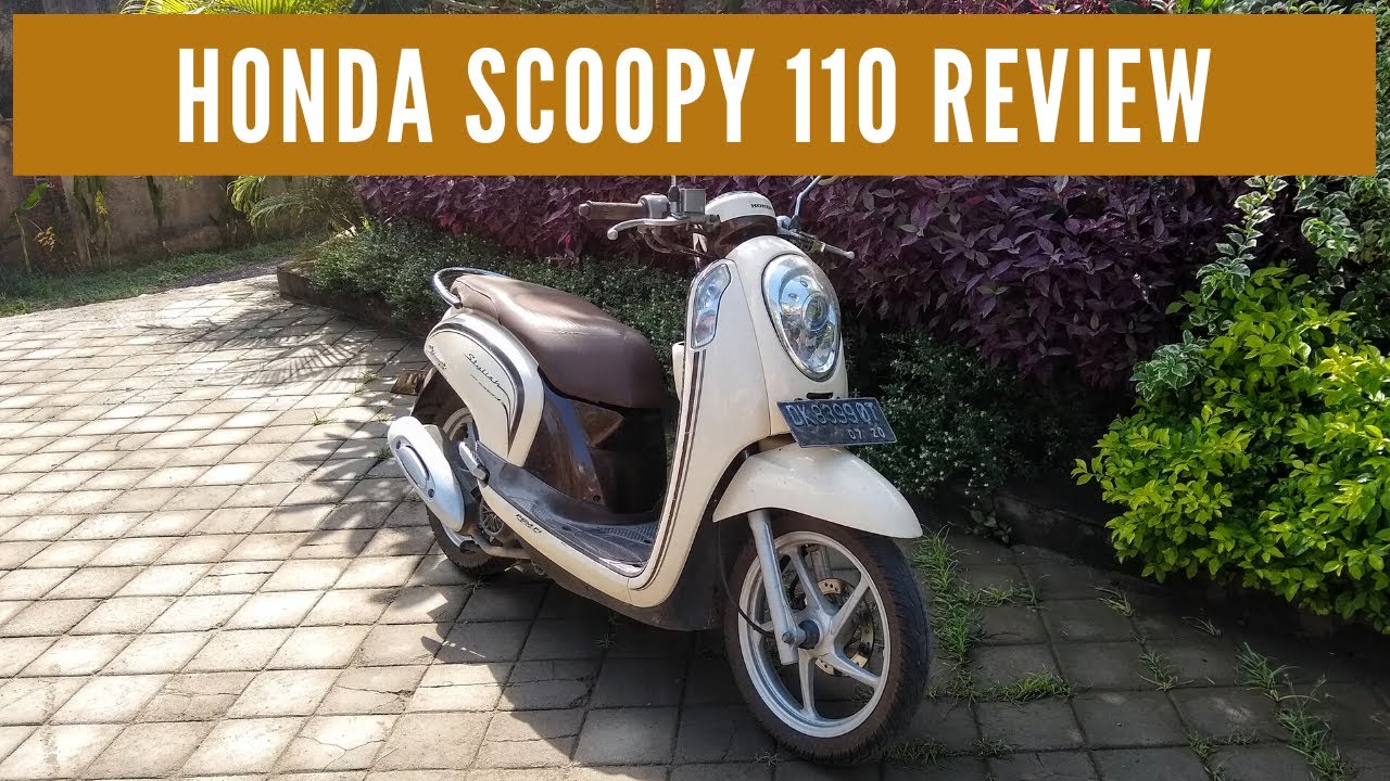 2015 Honda Scoopy 110 Review (in English) - YouTube