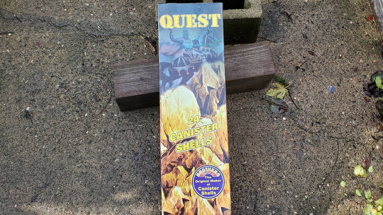 Quest Artillery Shells by Brothers Fireworks - YouTube
