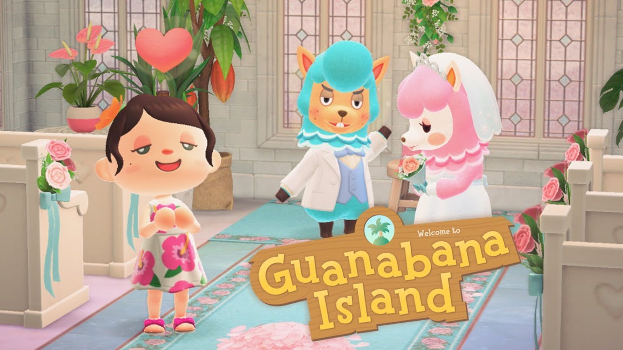 it's wedding season in animal crossing new horizons 💖 - YouTube