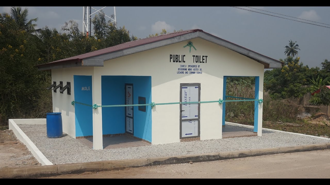 Gyaahadze Public Restrooms Commissioned by Black Star Pan-African ...