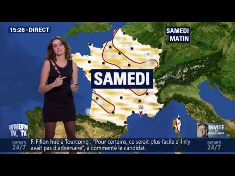 LA METEO de FANNY AGOSTINI le 2017 02 17 sur BFM TV