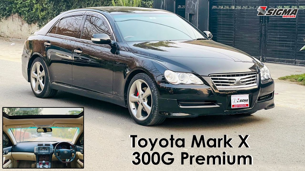 Toyota Mark X | 300G Premium Full Option Complete Review | Sigma Motors ...