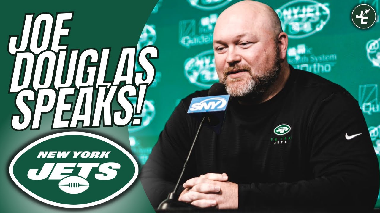 Joe Douglas Finally Speaks! Thoughts On His Press Conference (1/8) 2024 ...