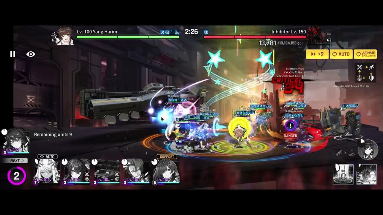 [CounterSide] Inhibitor (Nightmare) Lvl. 150 Auto - YouTube