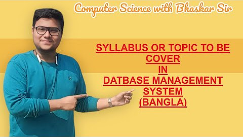 Database Management System Bangla Tutorials - YouTube