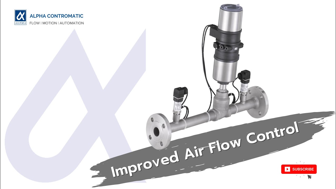 8750 Air Flow Controller for Pneumatic Conveyor - Alpha Contromatic - YouTube