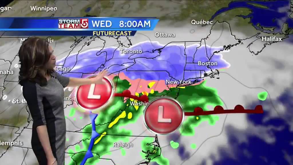Cindy's latest snow forecast - YouTube