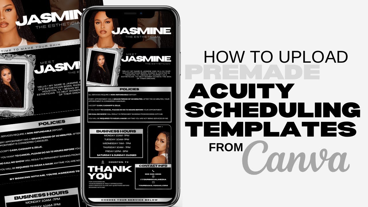 How to upload Acuity template designs from CANVA to the ACUITY ...