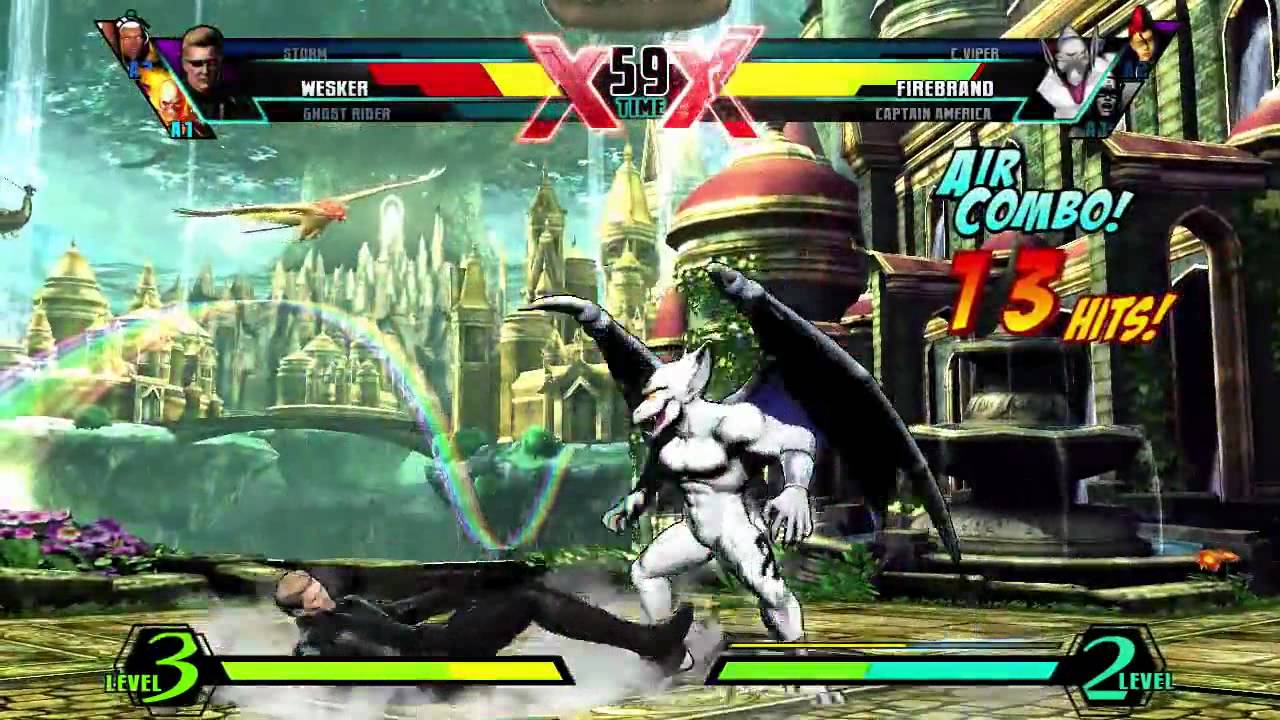 Ultimate Marvel Vs Capcom 3 - Ghost Rider Vs. Firebrand Official ...