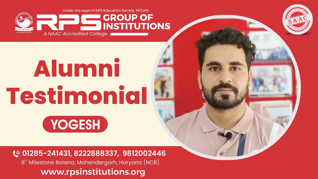🎓 𝐄𝐱𝐜𝐢𝐭𝐢𝐧𝐠 𝐀𝐥𝐮𝐦𝐧𝐮𝐬 𝐕𝐢𝐬𝐢𝐭: 𝐌𝐫. 𝐘𝐨𝐠𝐞𝐬𝐡 𝐒𝐡𝐚𝐫𝐞𝐬 𝐇𝐢𝐬 𝐉𝐨𝐮𝐫𝐧𝐞𝐲 𝐚𝐧𝐝 𝐈𝐧𝐬𝐢𝐠𝐡𝐭𝐬 𝐚𝐭 ...