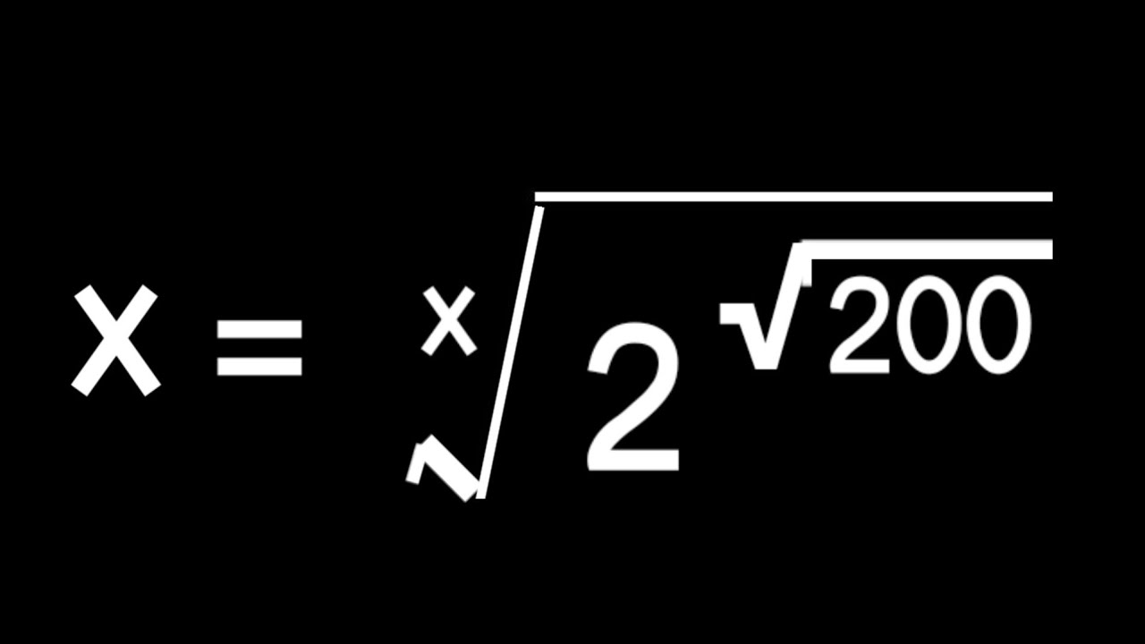 #maths | Nice Math Exponential Equation || Harvard University || # ...