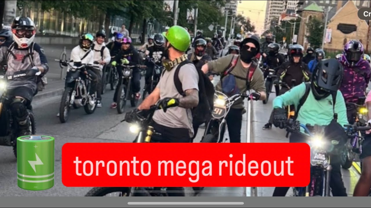 TORONTO FIRST EVER MEGA RIDE 2024 - YouTube