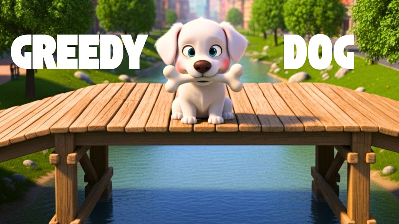The Famous Moral Story Greedy Dog, - YouTube