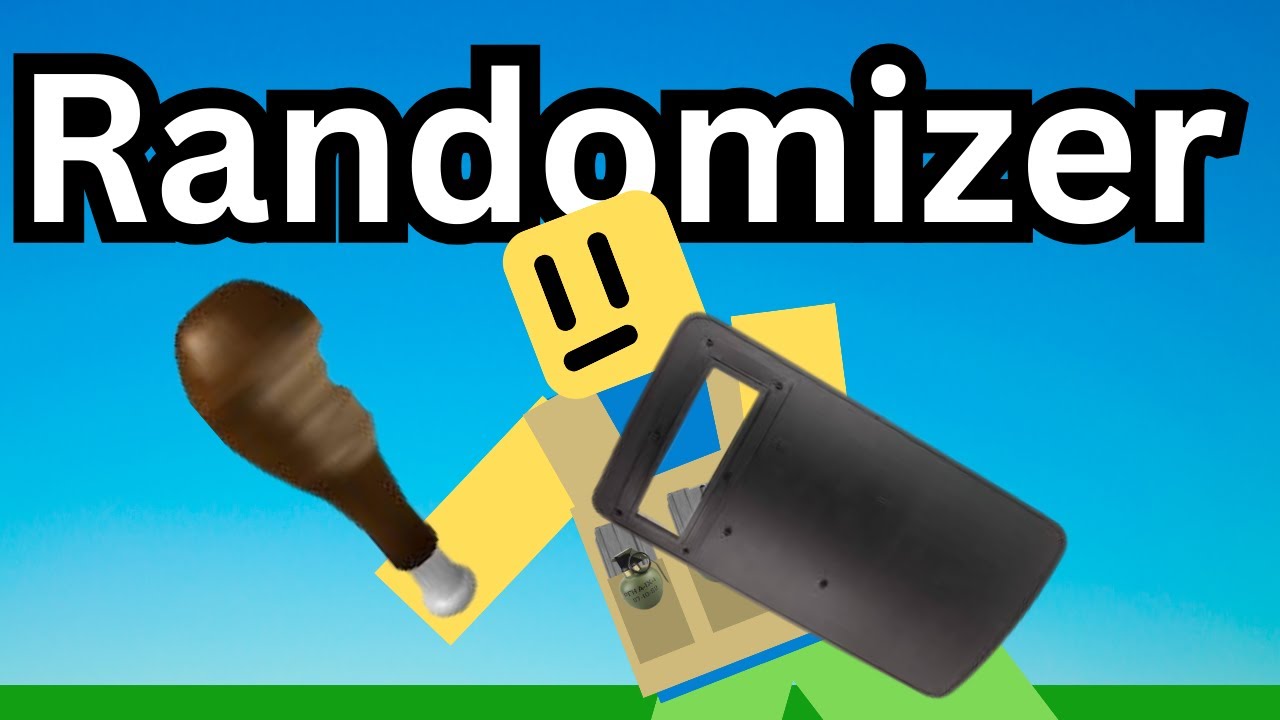 Fighting With RANDOM WEAPONS In ROBLOX! - YouTube