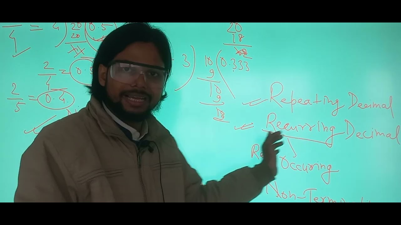 Class 9th & 10th # DECIMAL SYSTEM REPRESENTATION OF RATIONAL NUMBERS ...
