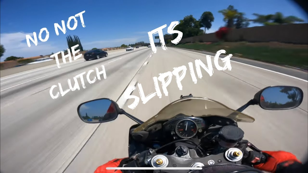 What it sounds like when a motorcycle clutch is slipping - YouTube