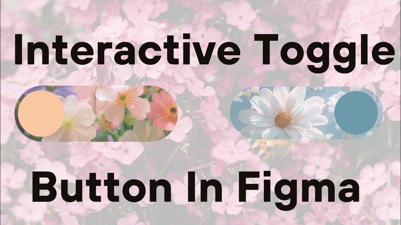 Interactive Toggle Button In Figma #figma #uiux #toggle button #mobileui #toggleswitch # ...