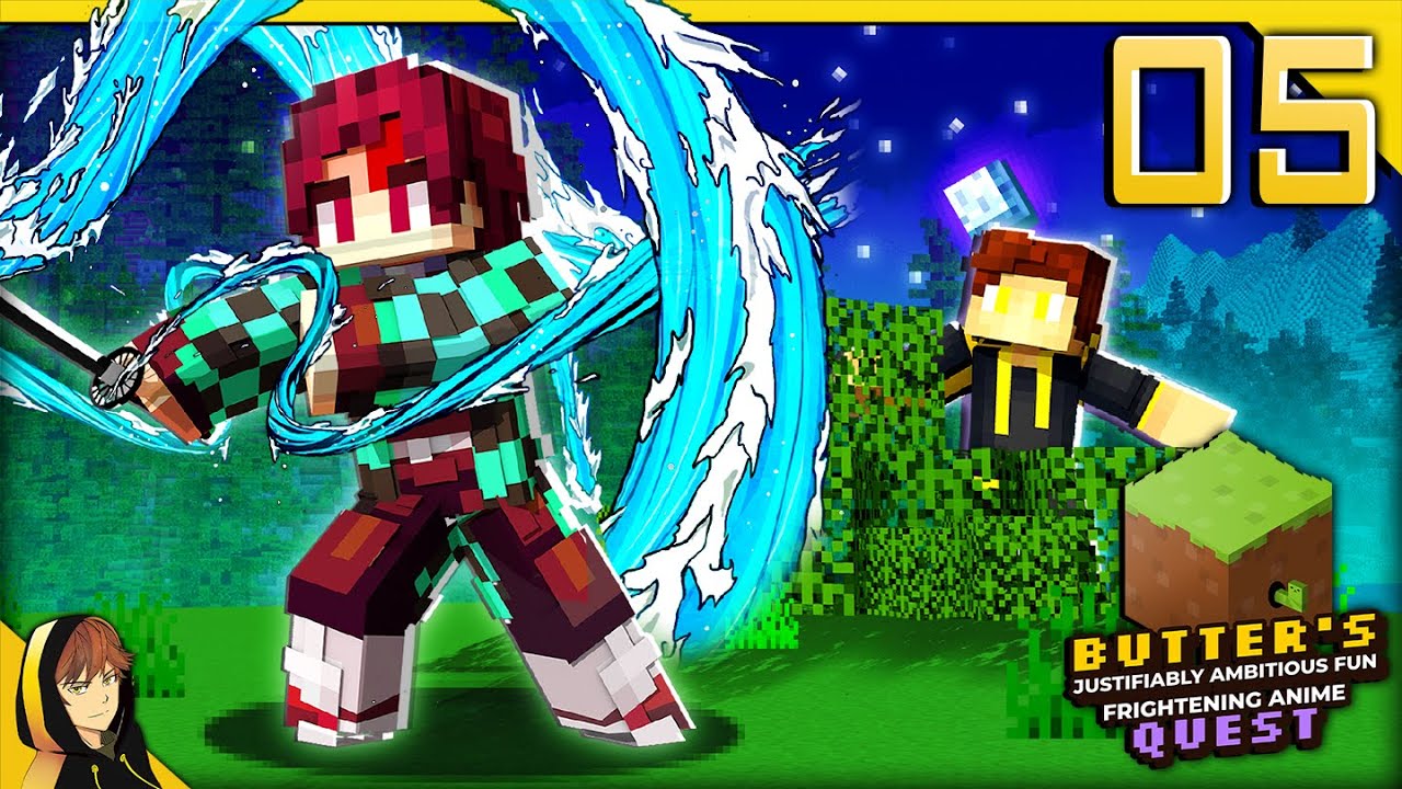 OUR PLAN TO KILL TANJIRO BEGINS!!! | Minecraft [Butter's "JAFFA" Quest ...