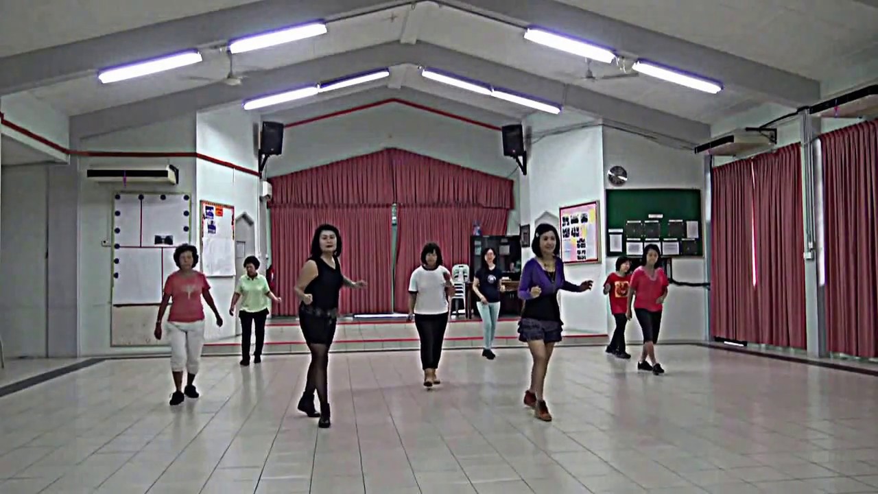 STAND UP AND BOOGIE line dance (Rick Todd) Jan 2017 - YouTube