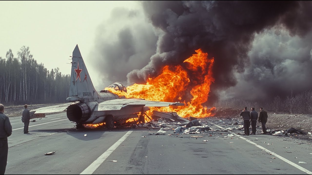 1 minute ago! 8 Russian TU-95 bombers destroyed by Ukrainian F-16 ...