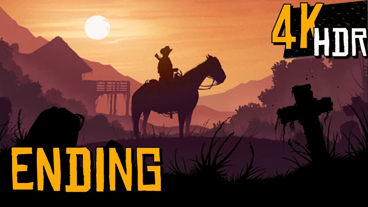 [4K HDR] Red Dead Redemption 2 (PS4 Pro) - ENDING - No Commentary - YouTube