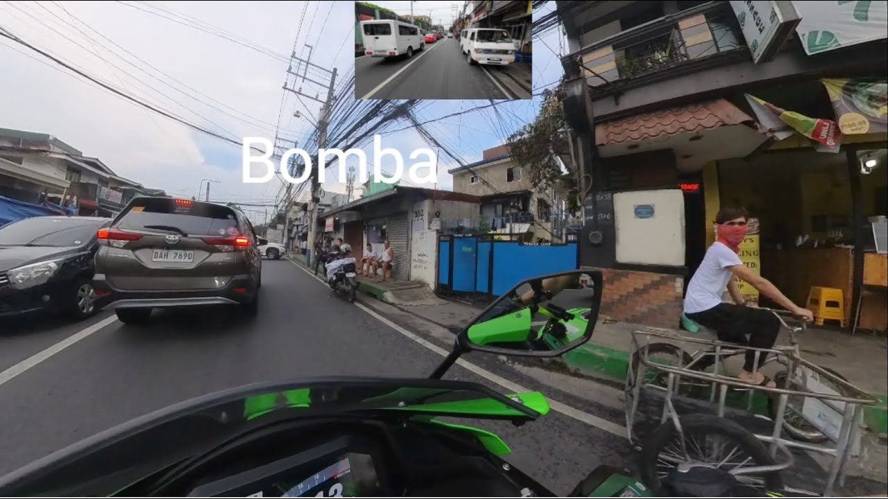 Kotang kota sa bomba pagkatapos magpagasolina, Ninja ZX25R sound check ...