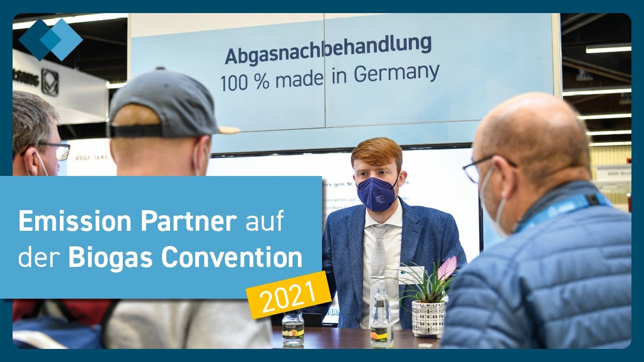 Emission Partner auf der Biogas Convention in Nürnberg vom 7. Bis 12 ...