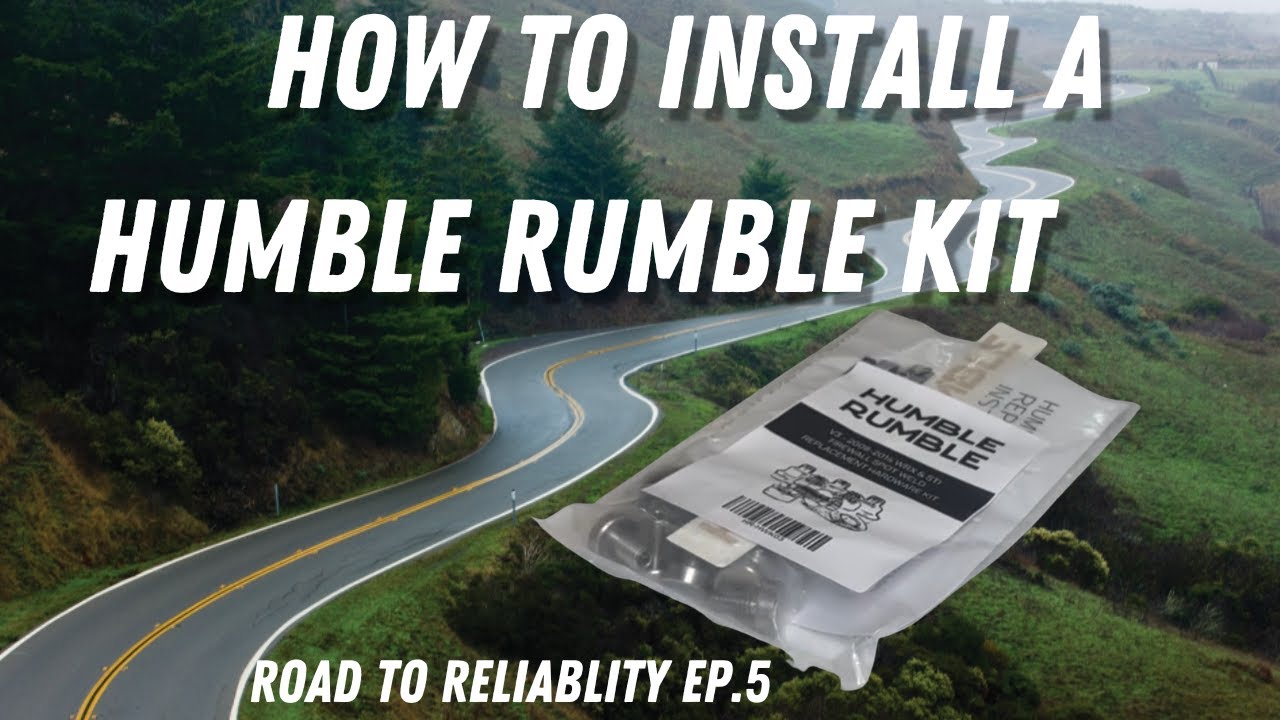 How to INSTALL a HUMBLE RUMBLE kit on you 08-14 WRX - YouTube