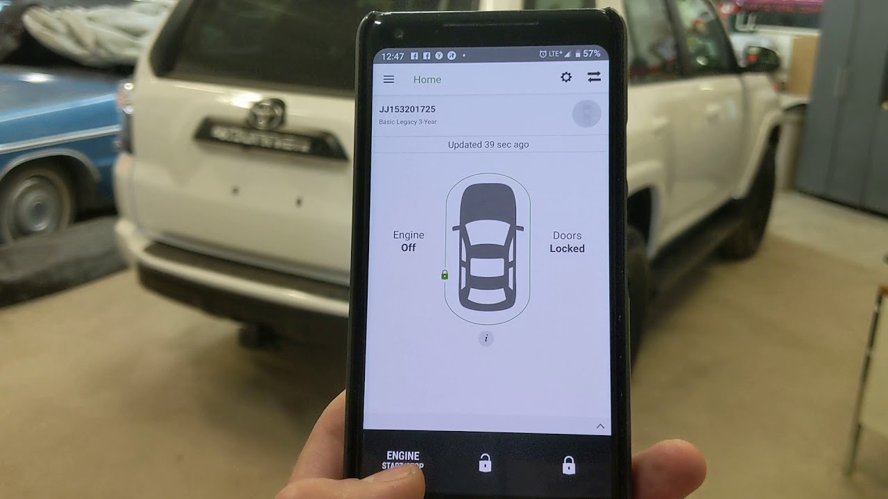 2019 Toyota 4Runner TRD Pro with Compustar Drone remote start - YouTube