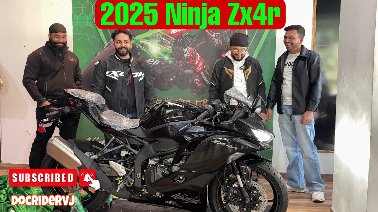 Kawasaki Ninja Zx4r Is The BEST Bike For 2025 - YouTube
