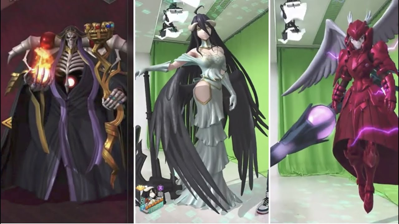 OVERLORD x Shin Megami Tensei Dx2 - Ainz, Albedo & Shalltear Showcase ...