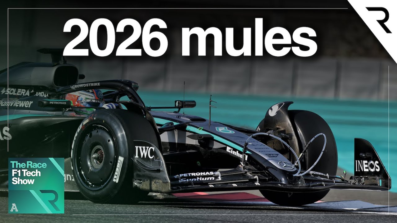 What we learned from F1's 2026 mule car test - YouTube