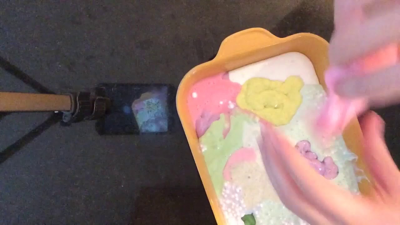 Slime mixing. 😁First video - YouTube