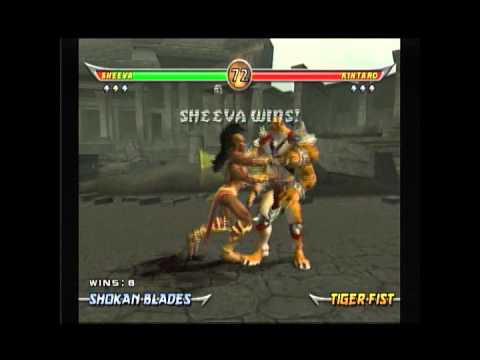 Mortal Kombat Armageddon Kemoryona- Sheeva Beating Kintaro - YouTube