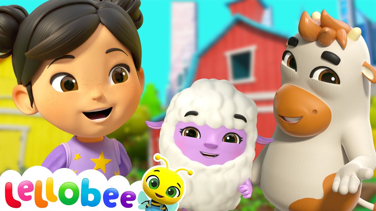 Old MacDonald's Farm Fun: Ella & Bee's Animal Hide & Seek! | 🌻Lellobee ...
