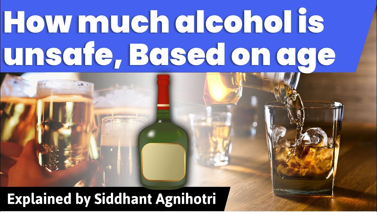How much alcohol is unsafe, based on age - YouTube
