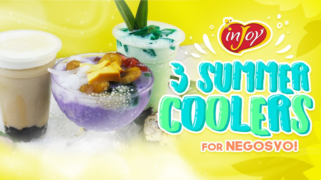 3 SUMMER COOLERS for negosyo | inJoy Philippines - YouTube