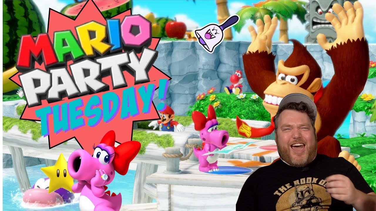 Mario Party Tuesday! With Robert from Late to the Party and Wendy from ...
